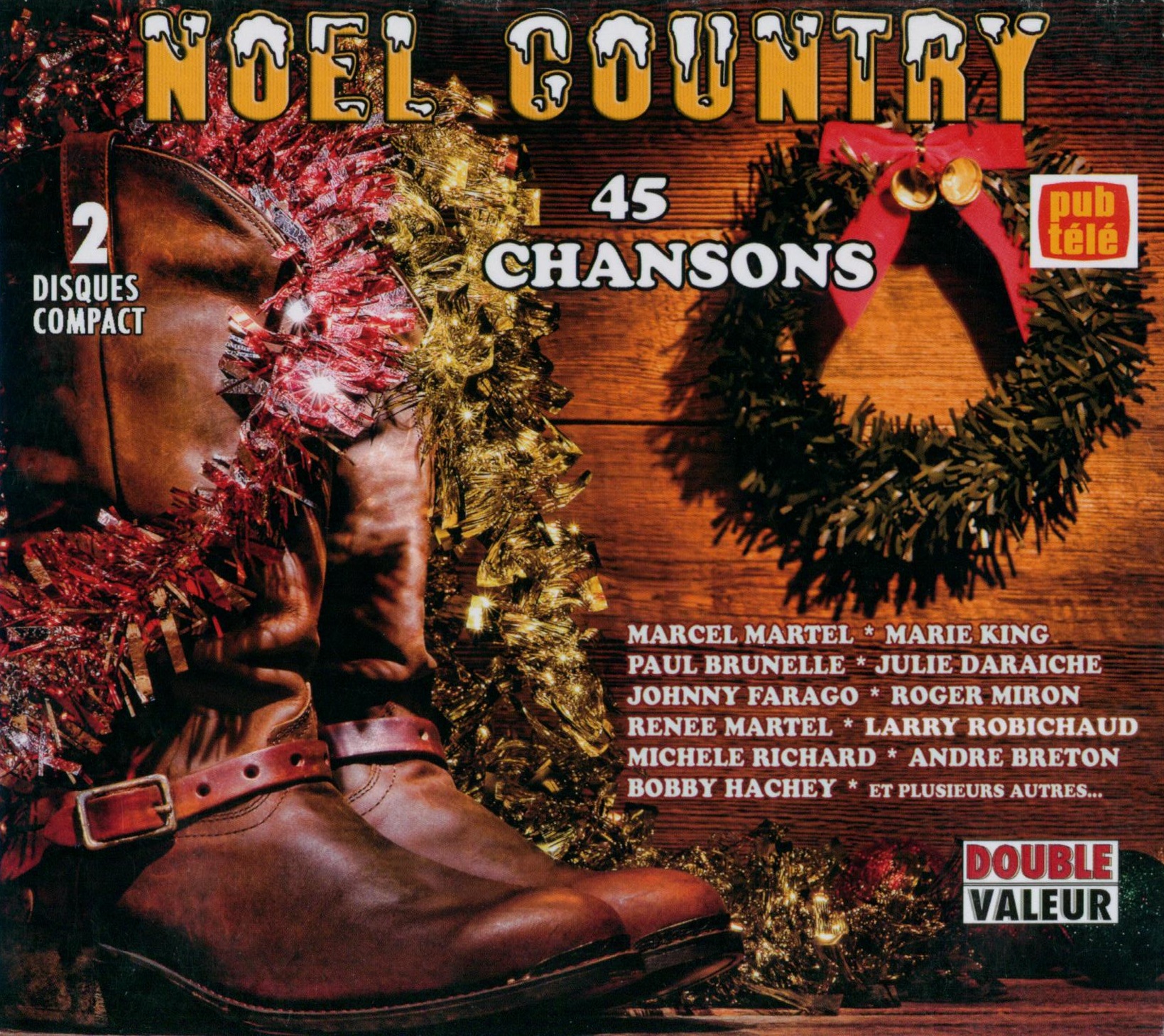 Noël country - 45 chansons (2013) | Artistes variés