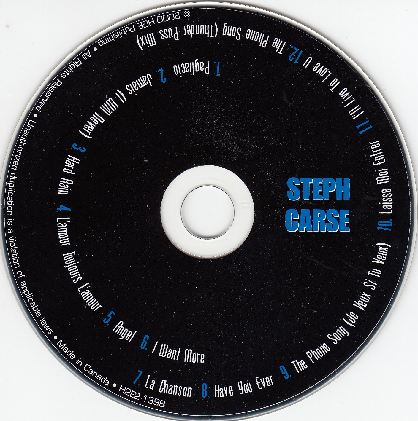 Steph Carse (2000) | Steph Carse