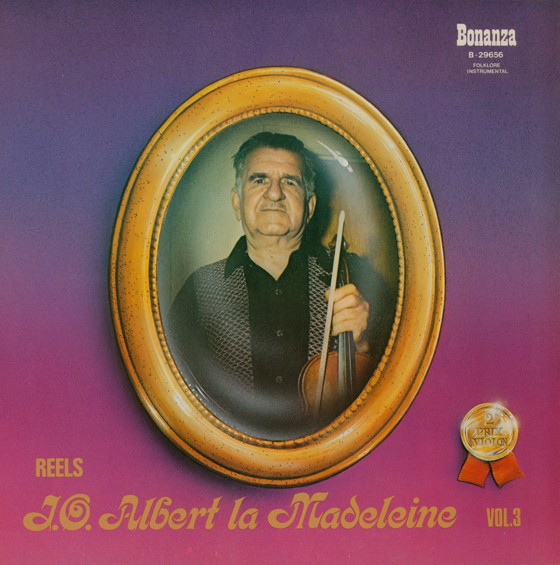 Reels - J.O. Albert La Madeleine vol. 3 (1976) | J.O. Albert La Madeleine