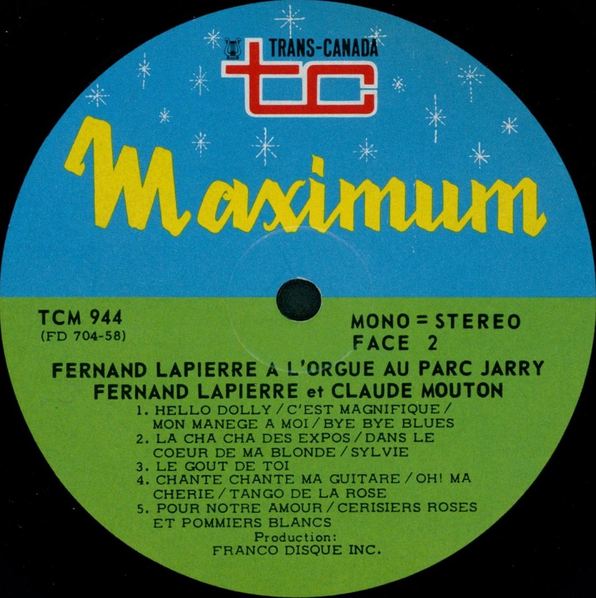 Fernand Lapierre au Parc Jarry (1970) | Fernand Lapierre