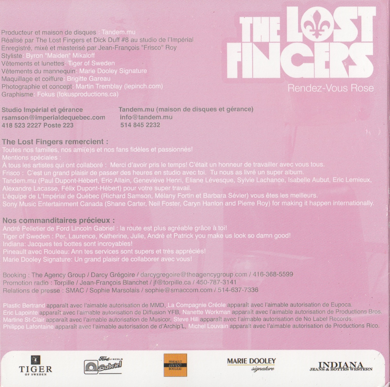 Rendez-vous rose (2009) | The Lost Fingers