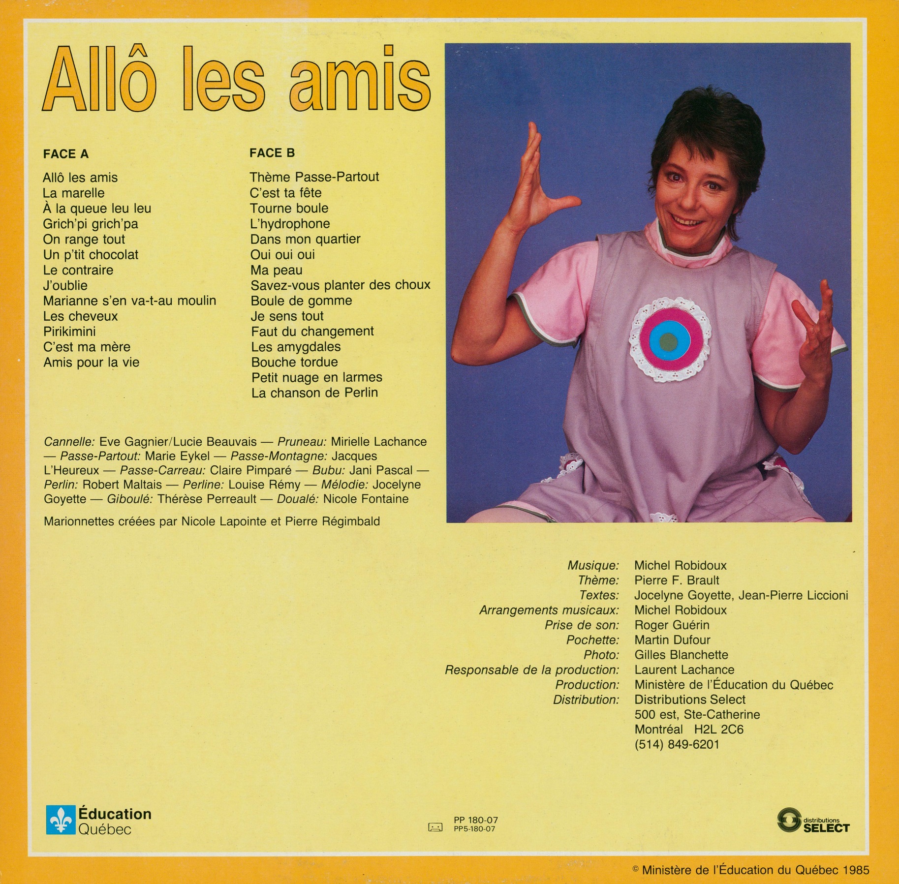 Passe-Partout volume 5 - Allô les amis (1985) | Passe-Partout