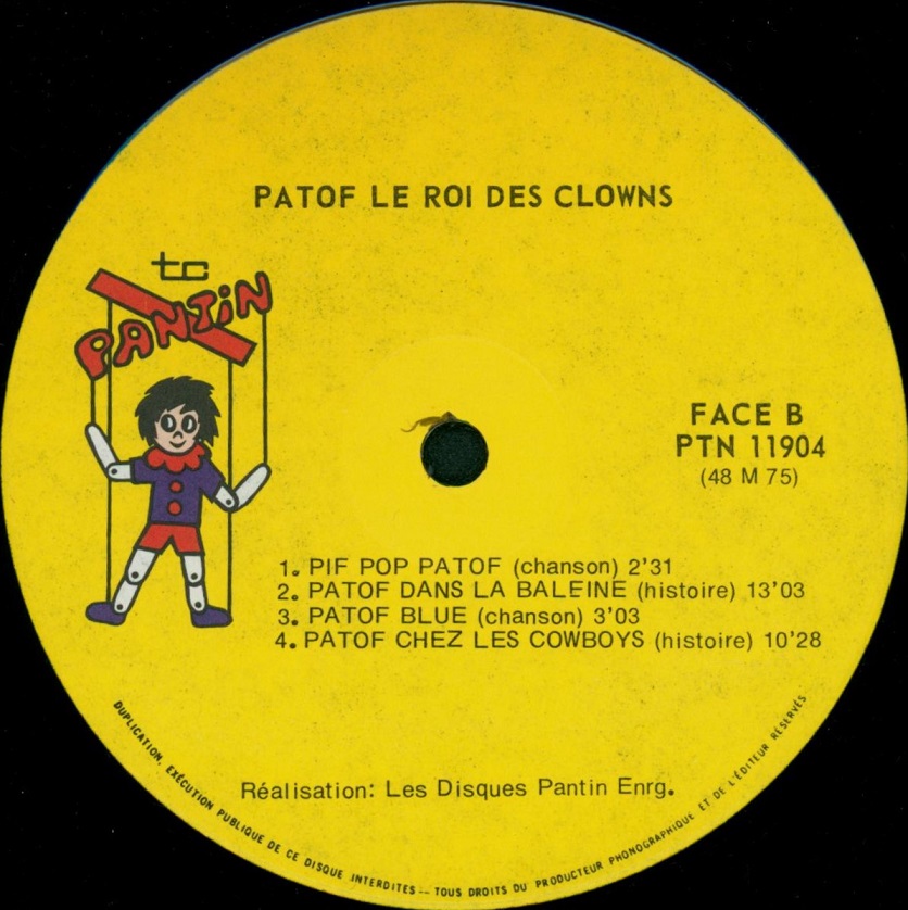 Patof le roi des clowns (1974) | Patof